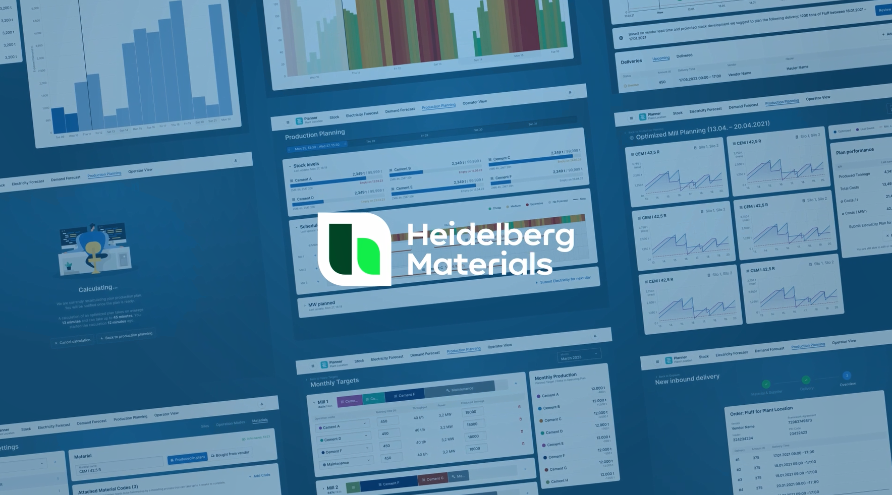 Smart Production Planning | Heidelberg Materials