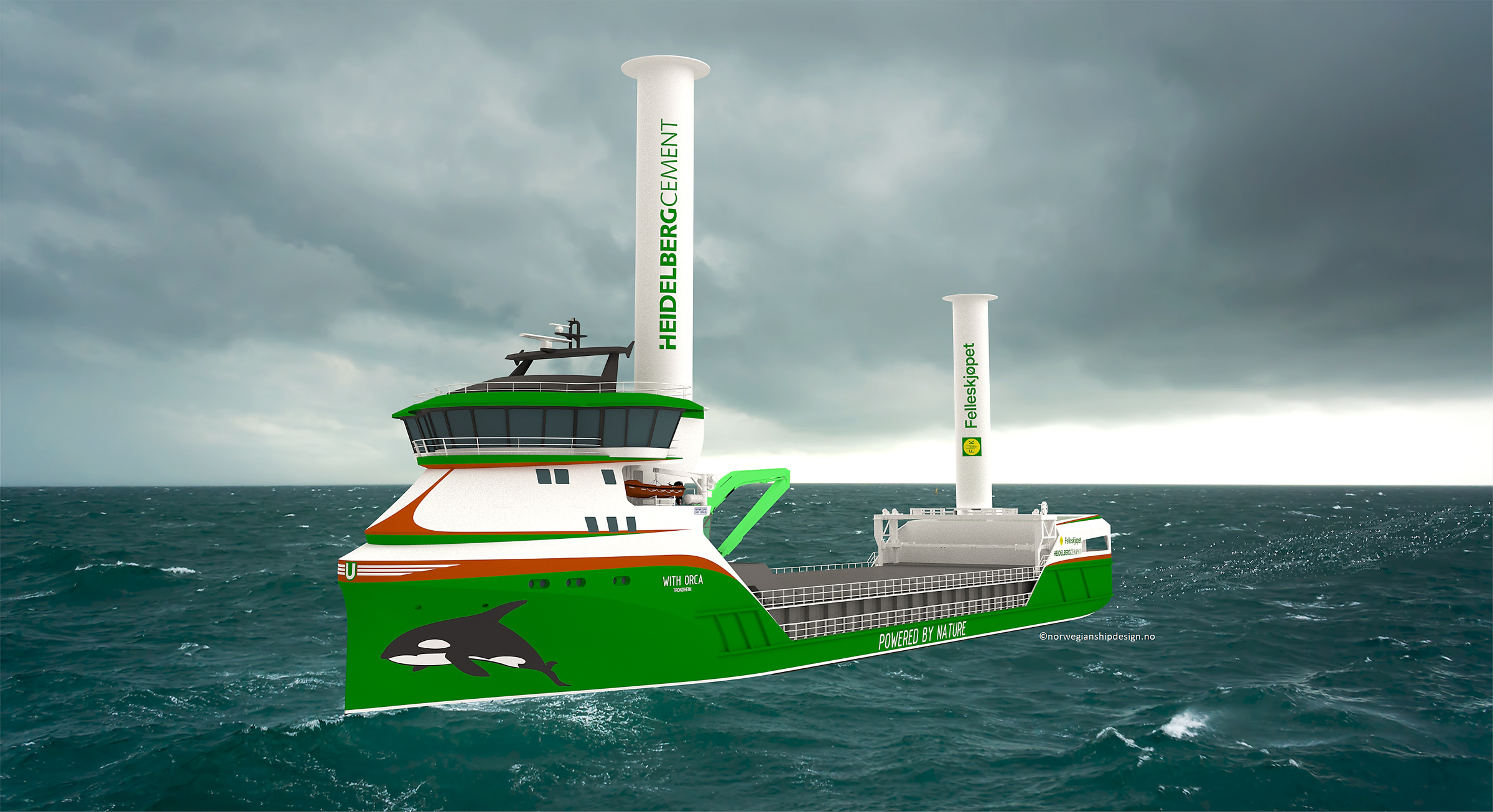 Go-ahead for the world's first zero-emission cargo ship | Heidelberg ...