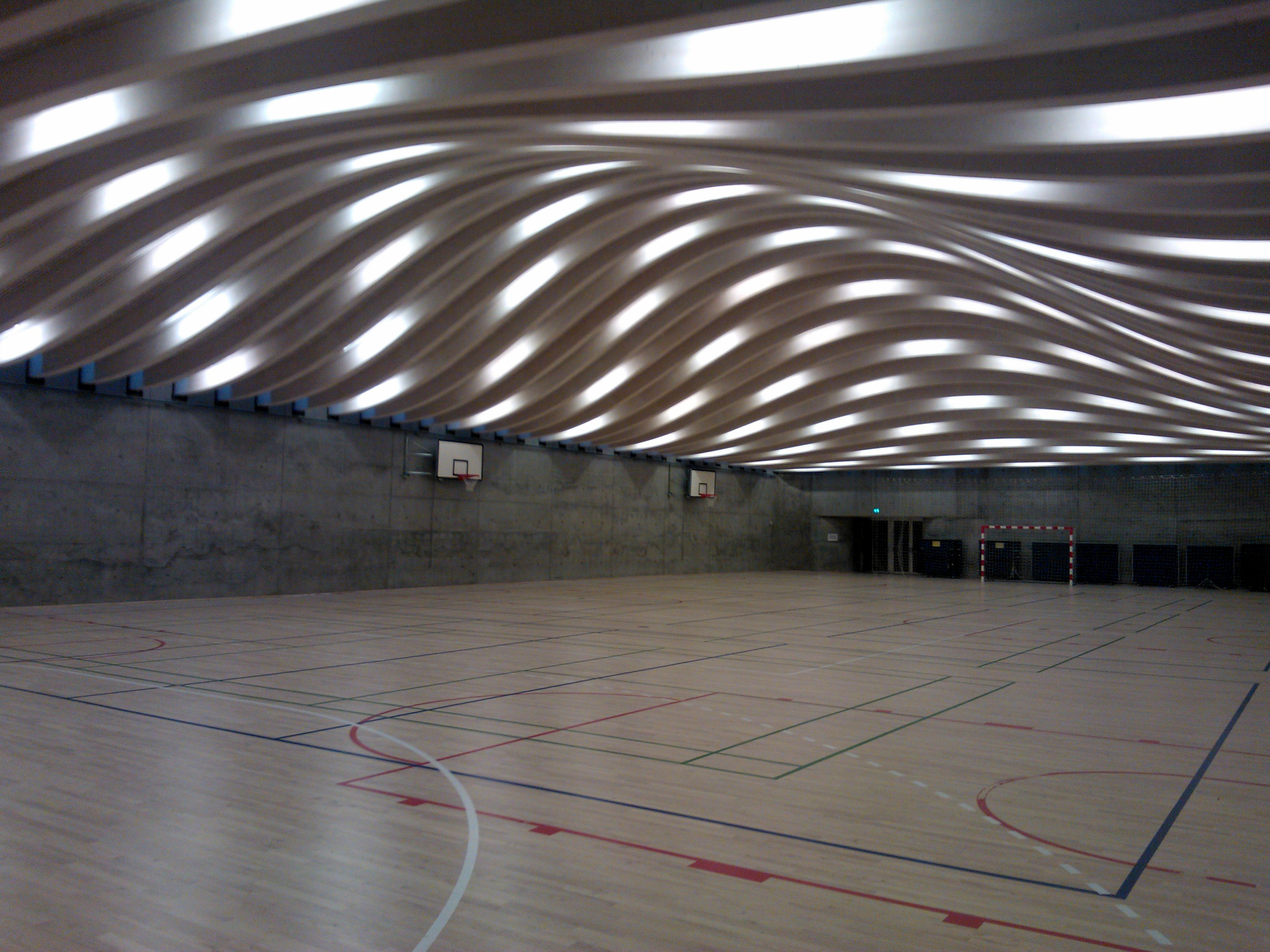 Gammel Hellerup High School Multi-Use Hall (Denmark) | Heidelberg Materials